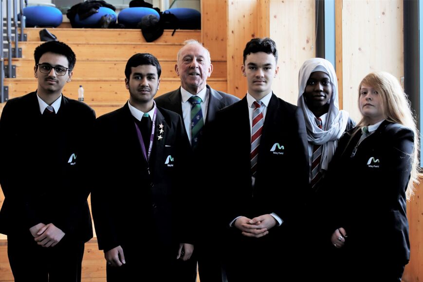 Learning with the Lords - Lord Hayward - News - Mayfield School